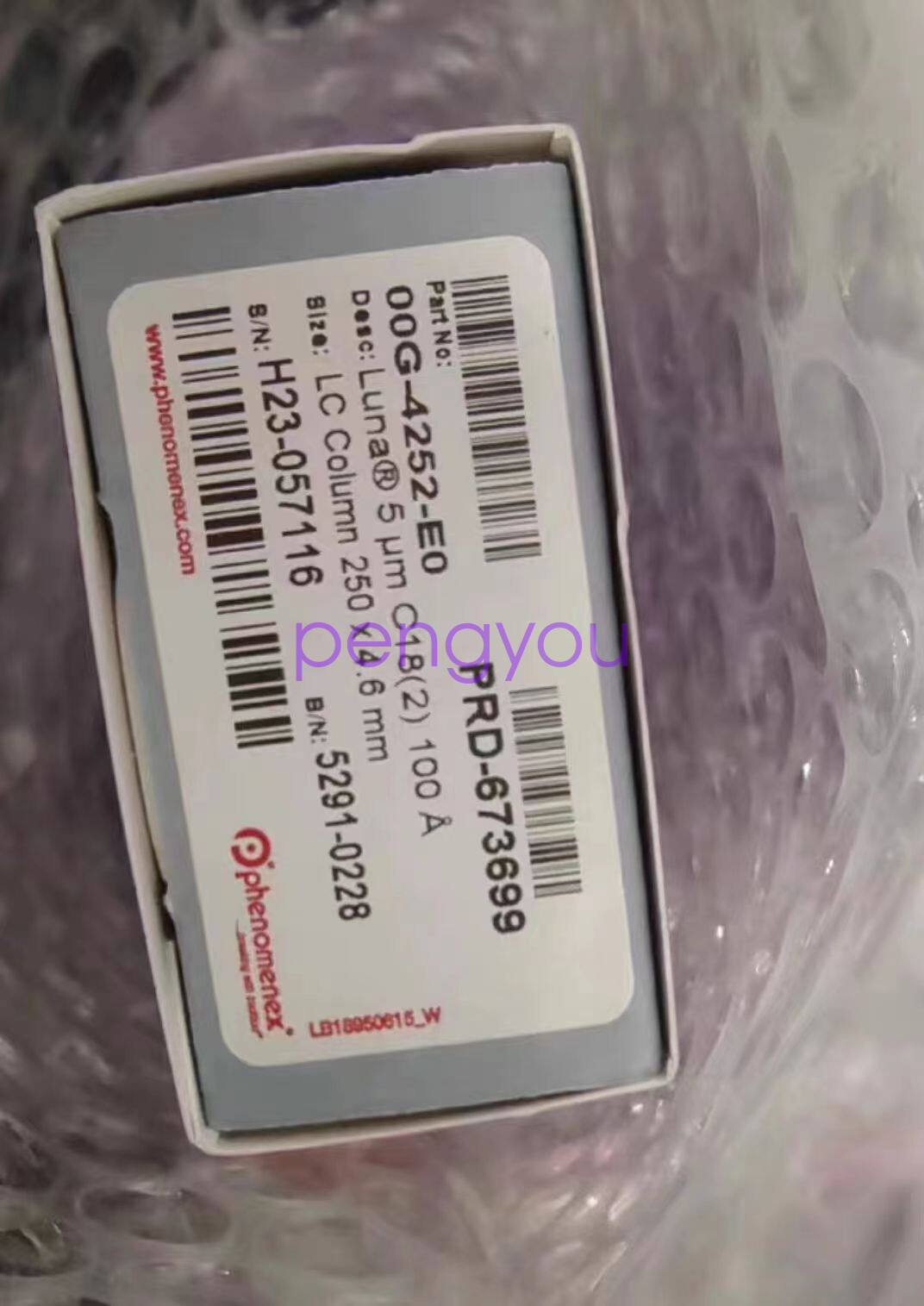 1 PC NEW 00G-4252-E0 Luna C18 4.6×250mm，5μm Brand new Fedex or DHL | eBay