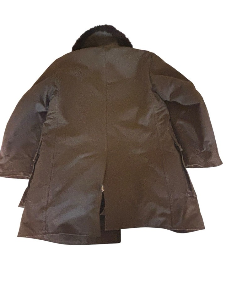 Swedish Army Shearling Sheepskin Bane Coat M1909 Livpals WWIl Mats ...