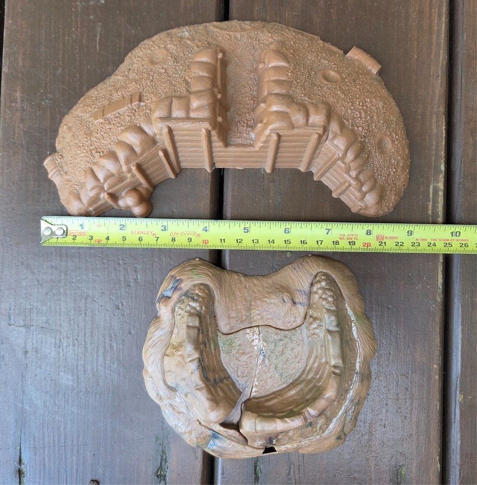 Marx Plastic redoubt & Exploding Bunker Plastic piece READ | eBay