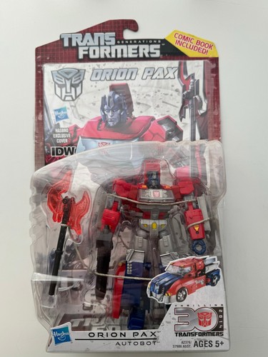 Transformers 30th Anniversary ORION PAX w/ IDW Comic Hasbro Exclusive ...