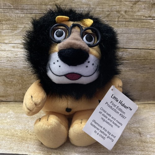 Vintage Harris Bank Little Hubert The Lion 8" Plush First Edition Comes ...