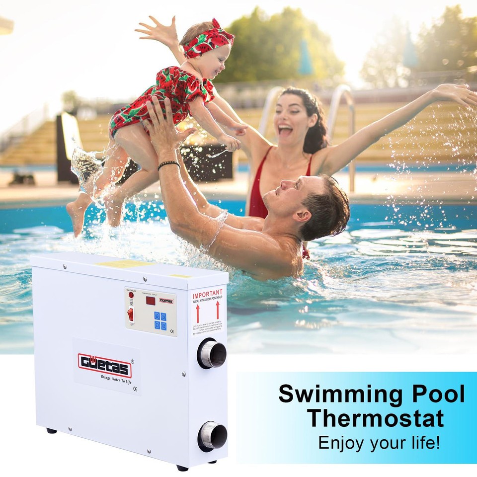 Electric Swimming Pool Thermostat SPA Hot Tub Water Heater 18KW 110V | eBay