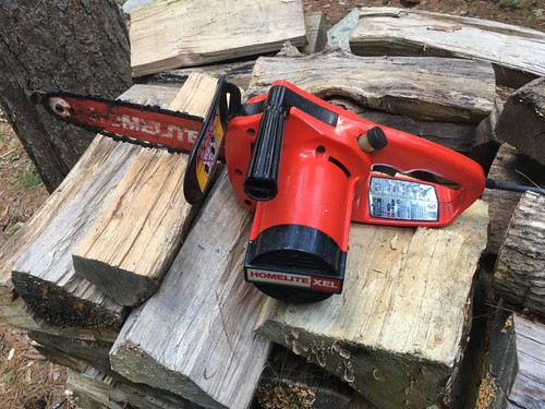 Vintage Homelite Electric Chainsaw Model XEL 10! | eBay