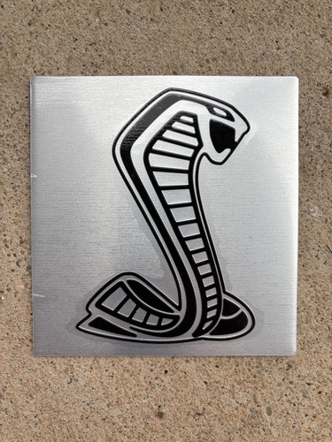 2020 2021 2022 FORD MUSTANG SHELBY GT500 SUPERCHARGER EMBLEM PLAQUE OEM ...