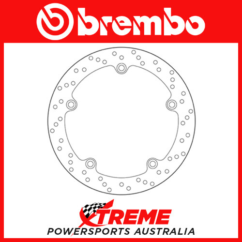 BMW R 1150 RS 2001-2005 Fixed Rear Brake Disc Rotor Brembo 68B407C8 ...