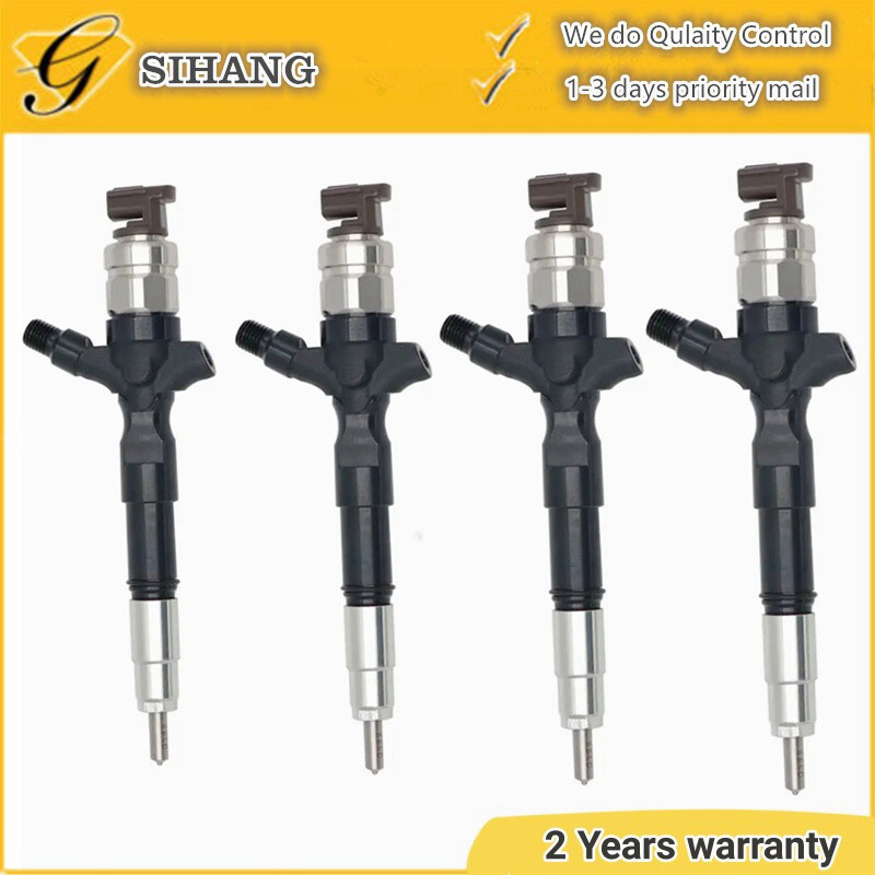 4pcs Diesel Injector For Toyota Hilux 295050-0200 23670-30400 23670 ...