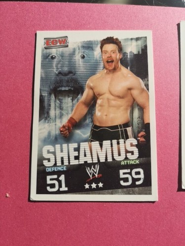 Sheamus Ecw Cartes Catch Slam Attax 2009 Topps Evolution | eBay