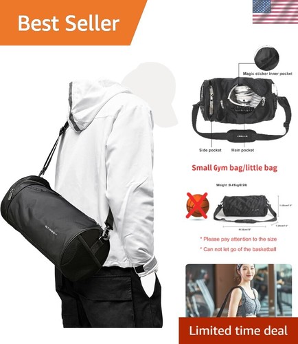 Durable Small Gym Bag with Waterproof Nylon - Ideal for Active ...