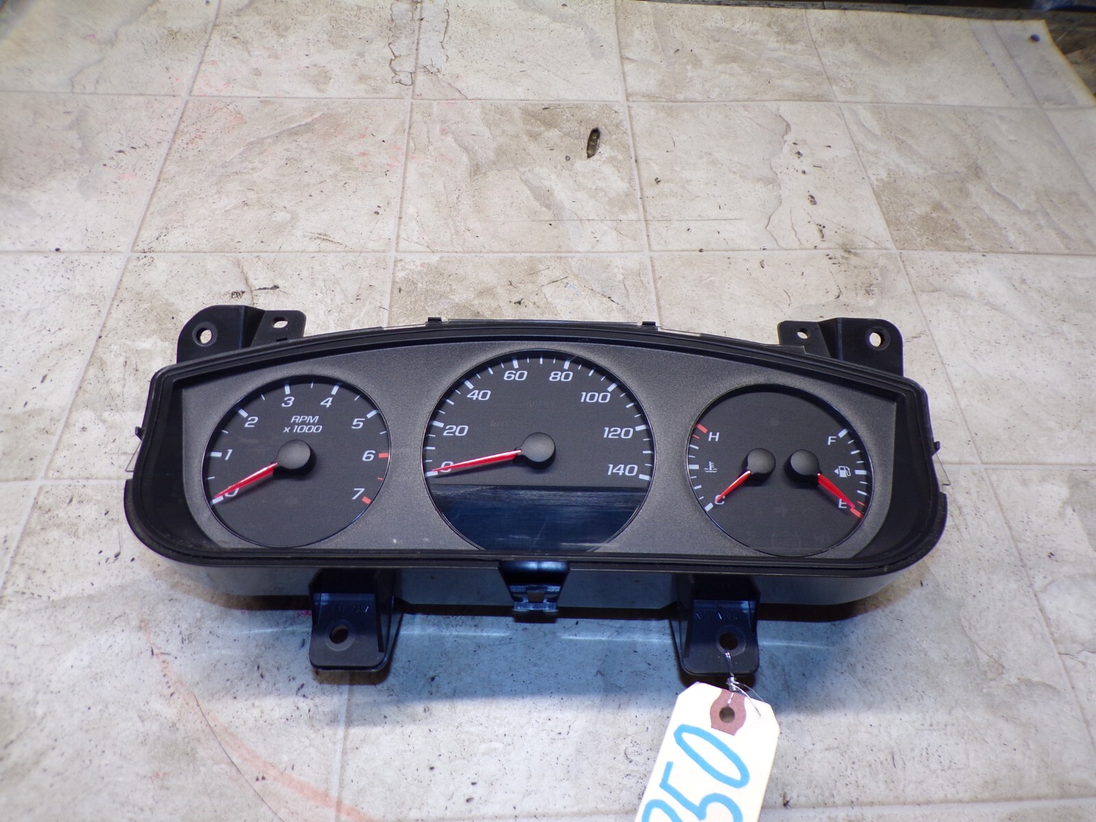 06 2006 CHEVY IMPALA SPEEDOMETER INSTRUMENT CLUSTER OPT U2E | eBay