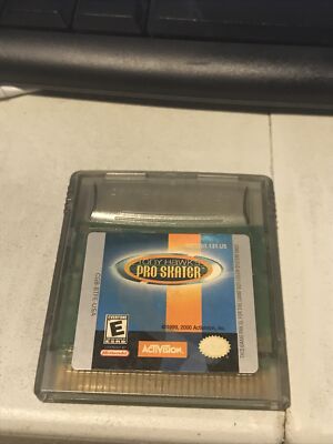 Tony Hawk's Pro Skater THPS 1 Nintendo Game Boy Color GBC Cartridge ...
