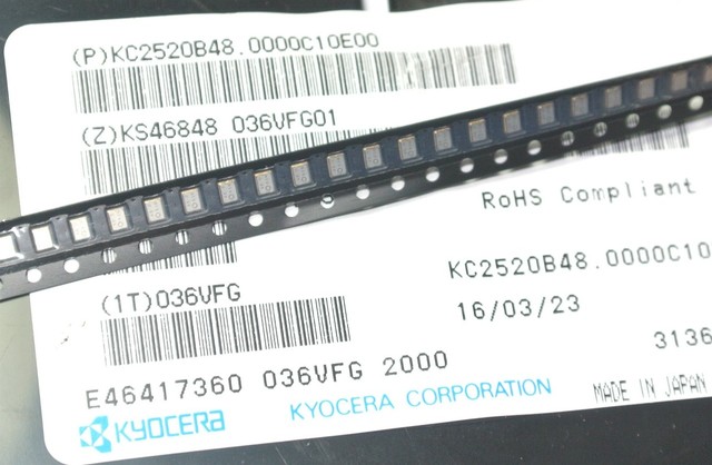 KC2520B48.0000C10E00 KYOCERA SMD Crystal Oscillator 48MHz 2.5x2.0mm ...