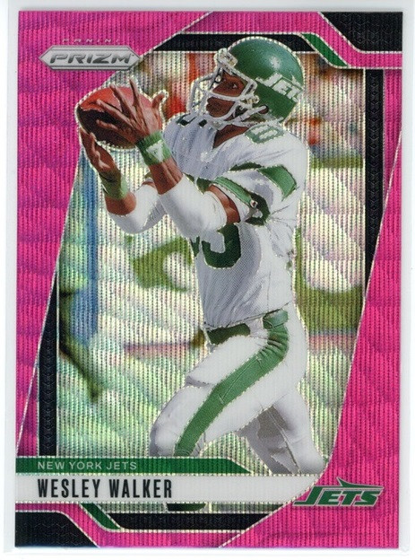 Wesley Walker 2024 Panini Prizm #230 New York Jets Pink Wave | eBay