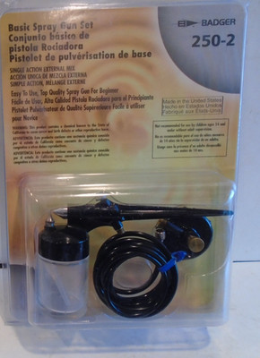 Badger #250-2 Basic Spray Gun Set NEW IN FACTORY SEALED PACKAGE | eBay