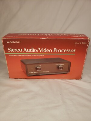 Vintage Archer Stereo Audio Video Processor 15-1955A NEW OPEN BOX | eBay