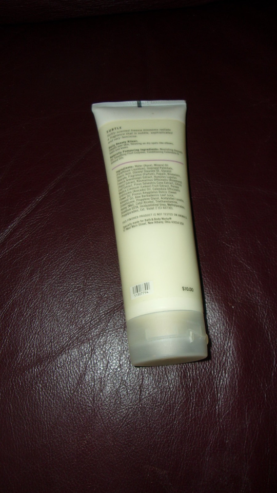 Bath and Body sheer Freesia Body Cream, Treasurers Family, 8 fl. oz ...