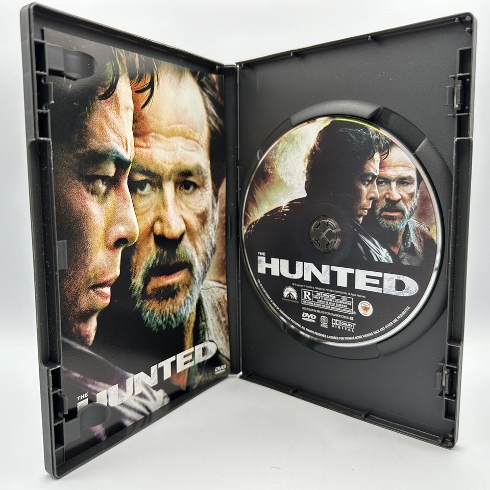 Hunted DVD Tommy Lee Jones Benicio Toro Connie Nielsen Free Shipping ...