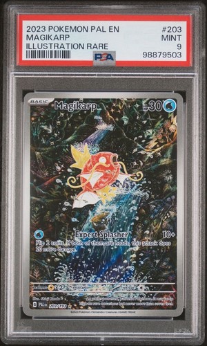 Magikarp 203/193 - 2023 Pokemon Paldea Evolved Illustration Rare - PSA ...