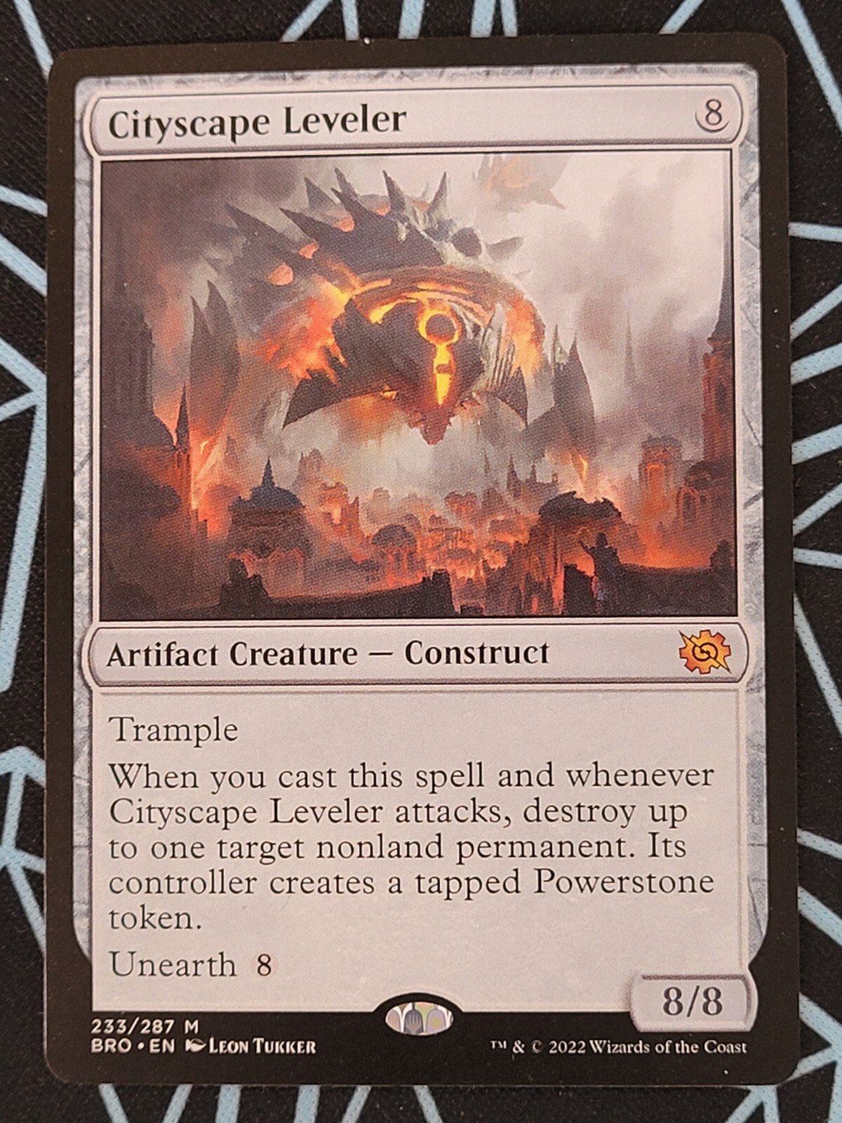 MTG Cityscape Leveler The Brothers' War BRO 233/287 Mythic Rare Mint NM ...