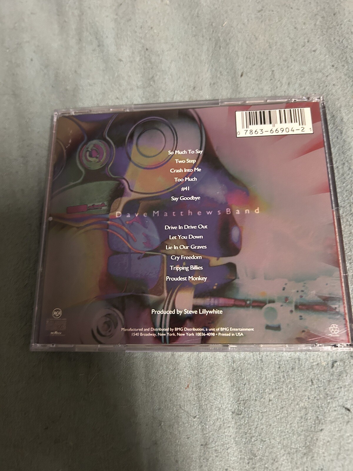 Dave Matthews Band - Crash (CD, 1996, RCA Records) 78636690421 | eBay