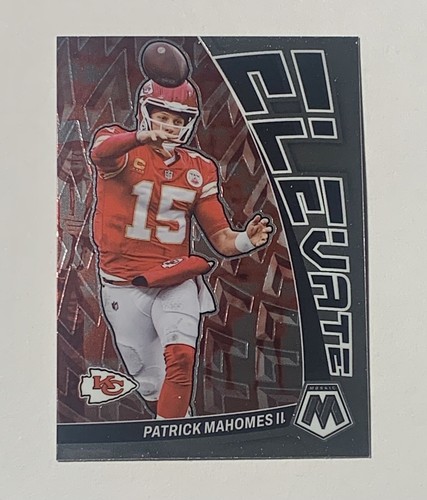 2023 Panini Mosaic Patrick Mahomes II Elevate #E-PM Kansas City Chiefs ...