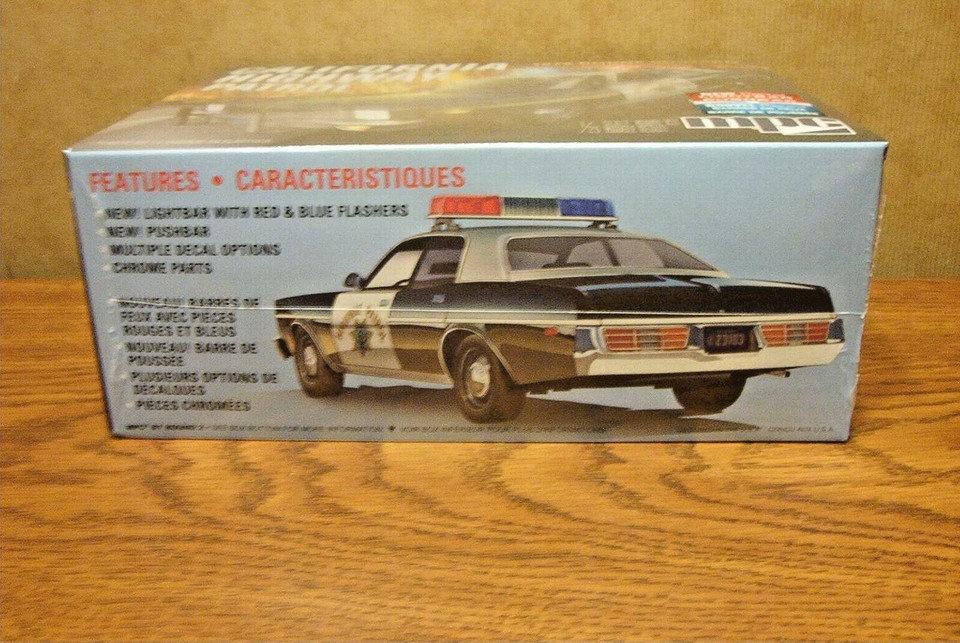 MPC 1978 DODGE MONACO CALIFORNIA HIGHWAY PATROL 1/25 SCALE MODEL KIT | eBay