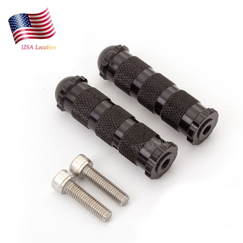 Universal Motorcycle Bike Foldable Foot Peg Footpegs Rear Set Pedal ...