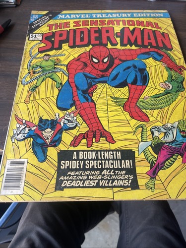 SENSATIONAL SPIDER-MAN MARVEL TREASURY EDITION #14 (1977) FN/VF | eBay