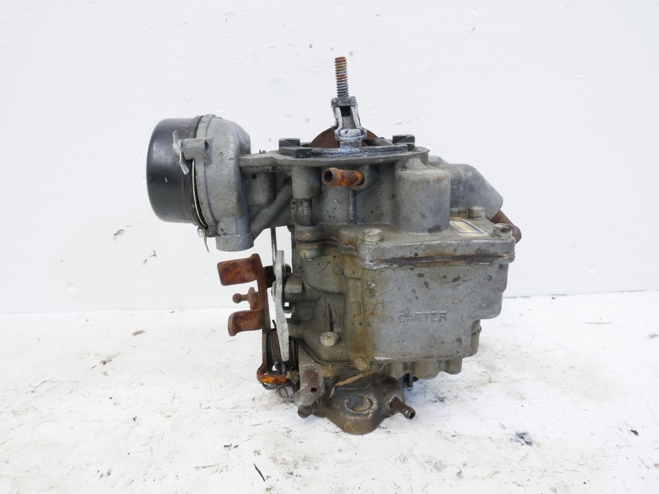 Amc 258 6 Cyld Jeep J10 Wagoneer Cj5 Single Barrel Carter Carburetor 4 ...