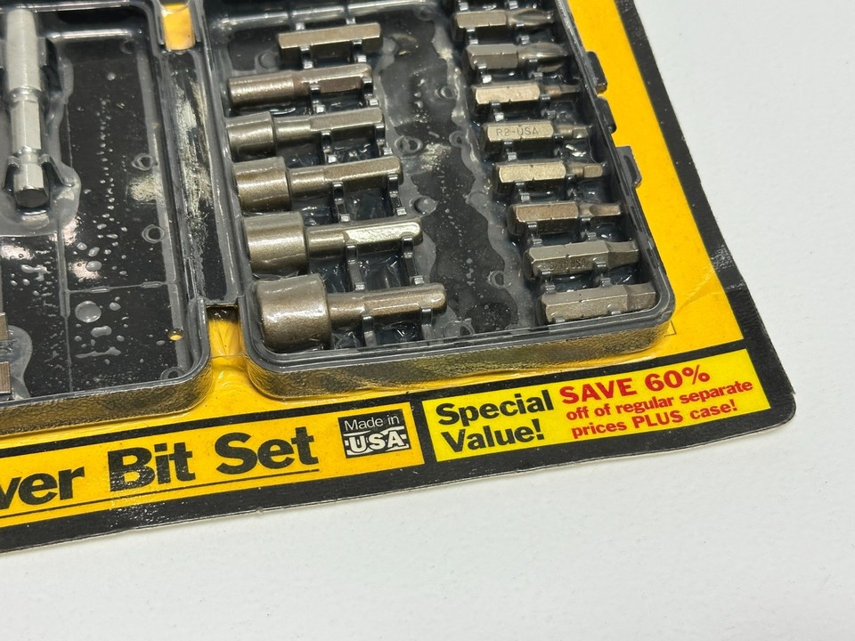 NOS Sears Craftsman Professional USA 25595 25pc Screwdriver Bit Set in ...