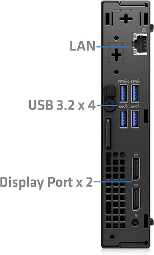 Dell OptiPlex 5000 Micro Desktop Computer i7-12700T 32GB RAM 1TB SSD ...