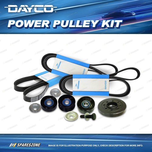 Dayco Powerbond Street Balancer & Belt & Pulley for Holden Commodore VT ...