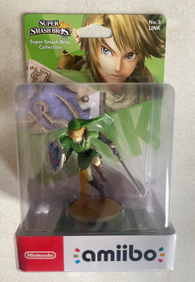 Link Amiibo Super Smash Bros Series Nintendo Brand New & Factory Sealed ...