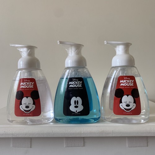 3 NEW RARE Mickey Mouse Foam Foaming Hand Soaps 11 Ounces Each Disney ...