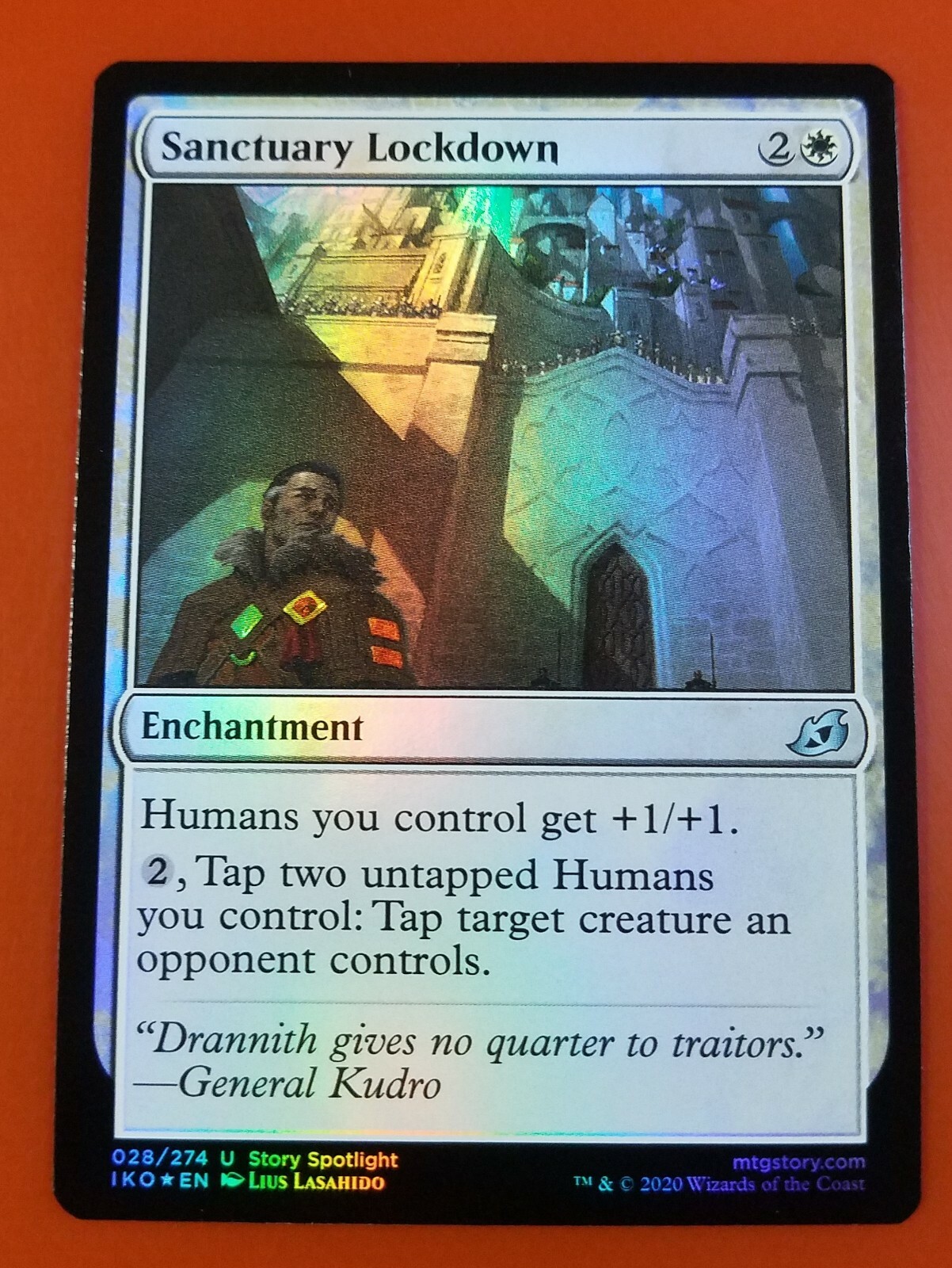 1x Sanctuary Lockdown | FOIL | Ikoria Lair of Behemoths | MTG Magic ...