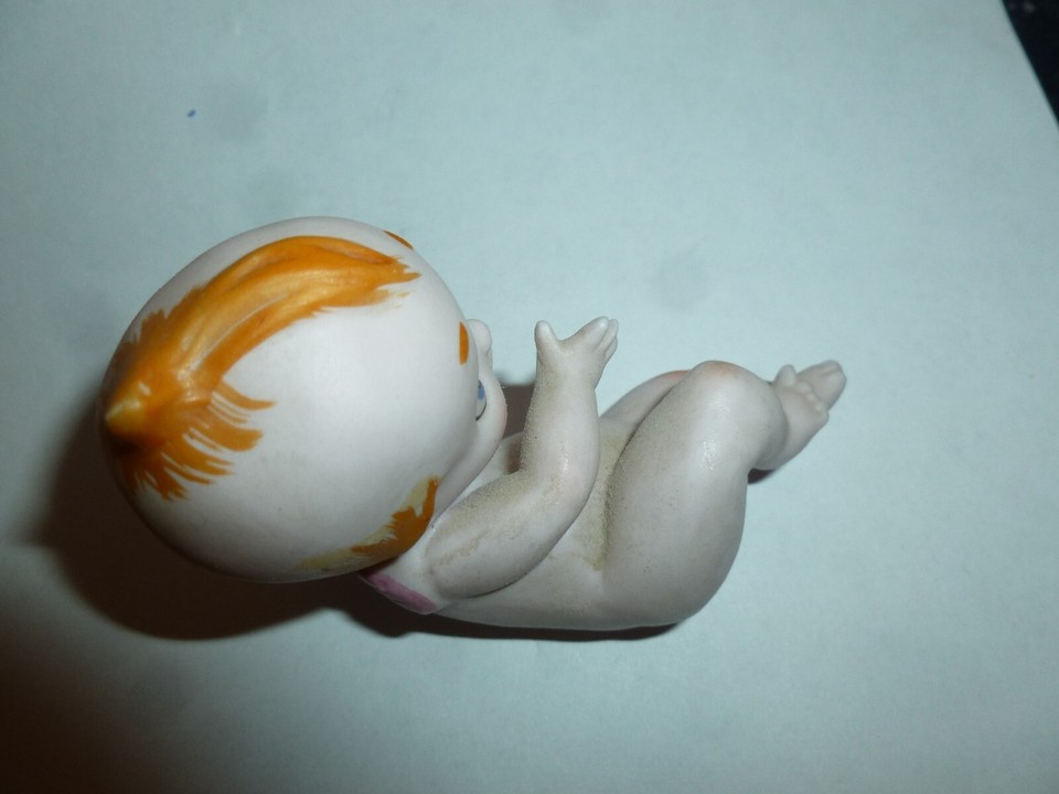 Vintage Lefton Kewpie Piano Baby Figurine Porcelain | eBay