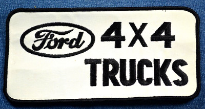 LARGE NOS 70s Original Vintage Ford 4X4 Trucks 8" Patch F100 F150 ...