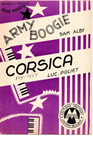 Partition orchestre v. 1950 - Boogie de Sam ALBY et Fox de Luc POLIET ...