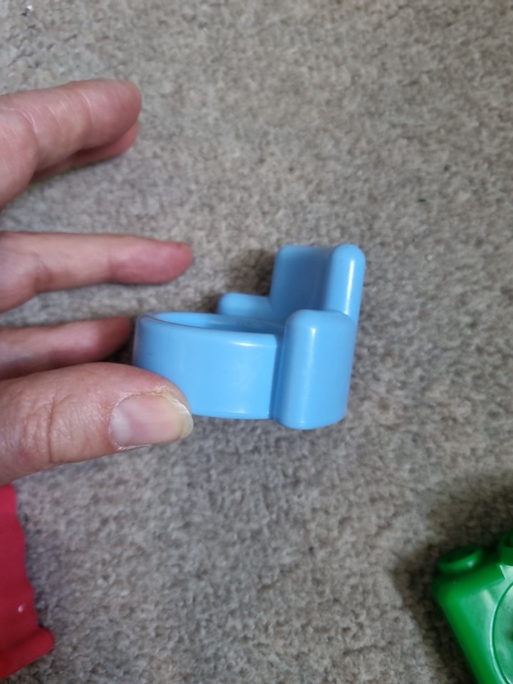 Fisher Price Little People Double Bed, Wheelchair, Chair And One Figure ...