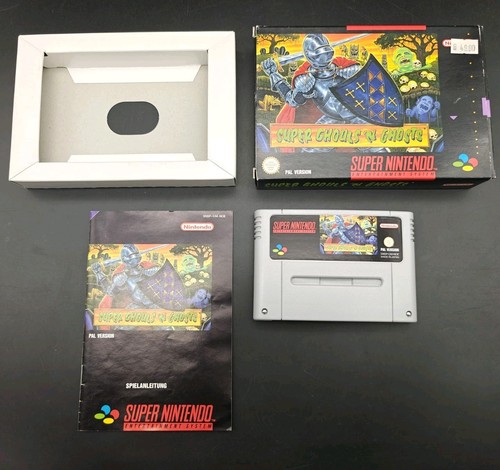 Super Nintendo SNES Super Ghouls 'N Ghosts PAL OVP | eBay