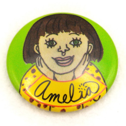 Amelia by Marissa Moss Vintage Pin Button Pinback 1999 Book Series ...