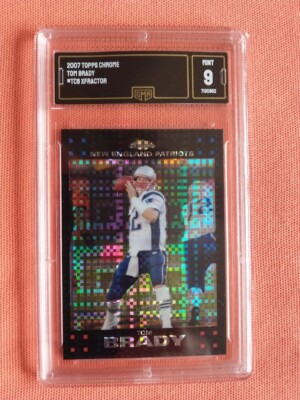 Tom Brady 2007 Topps Chrome #TC6 XFRACTOR - MINT 9! | eBay