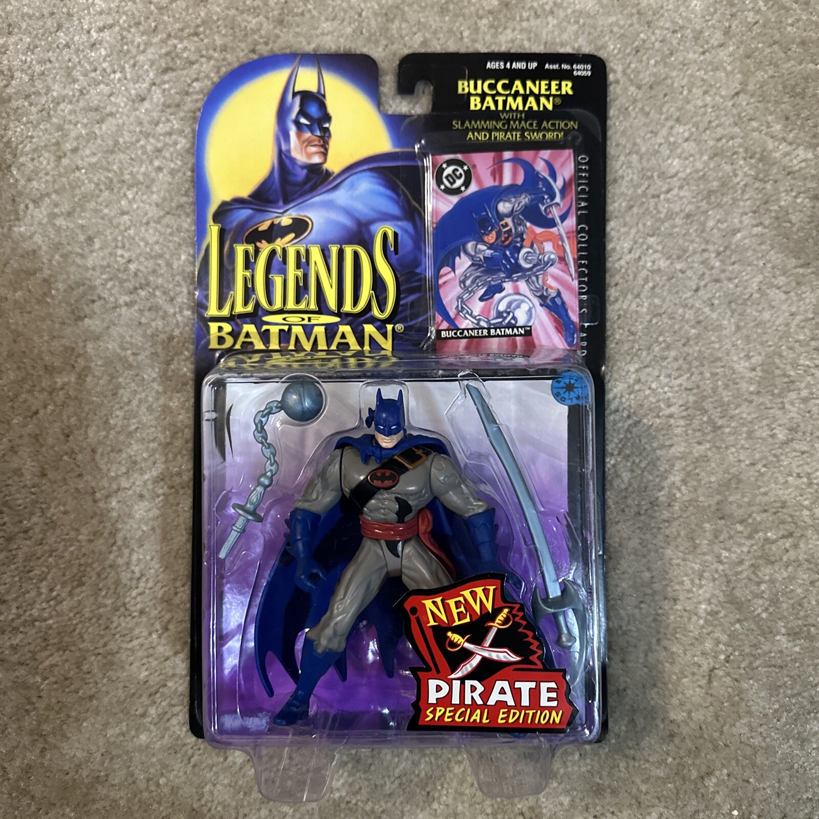 Legends of Batman Pirate Buccaneer Batman Action Figure c5 | eBay