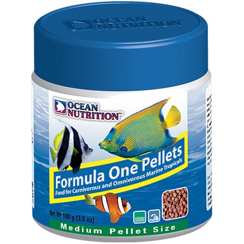 Ocean Nutrition Formula One Pellets MEDIUM 100 grams (3.5 oz) Marine ...