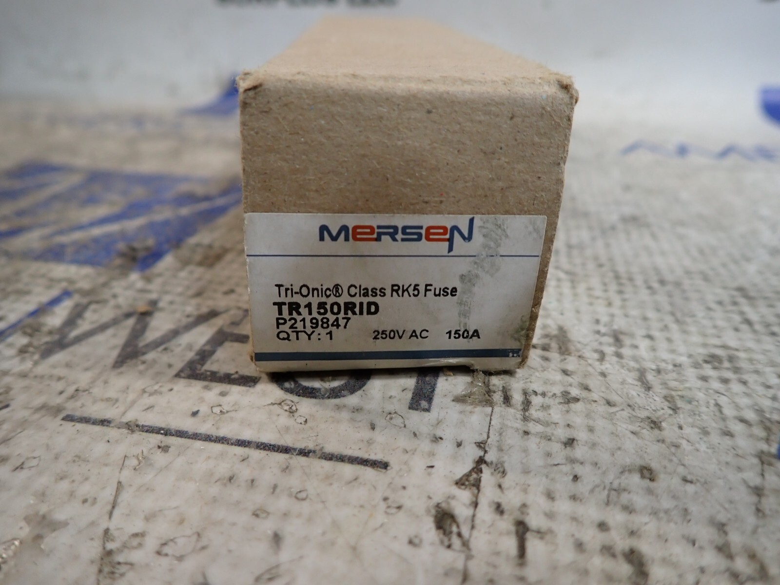 1 New MERSEN TR150RID TR150R 150 amp 250 volt RK5 Indicator Smart Spot ...