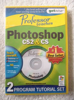 30038 - Professor Teaches Photoshop CS2 / CS [NEW / SEALED] - PC (2006 ...