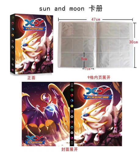 Pokemon Card Charizard Pro Album Binder Holder Cards Protector 400 ...
