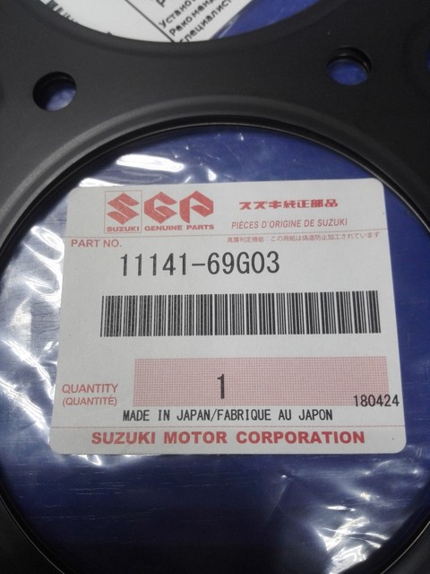 11141-69g03-000 Suzuki Gasket CYL Head 1114169G03000 Genuine OEM Part ...