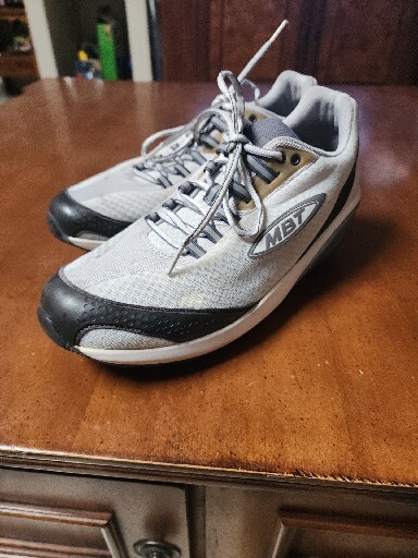 MBT Mahuta Walking Toning Rocker Shoes Mens Sz 11-11.5 Gray | eBay