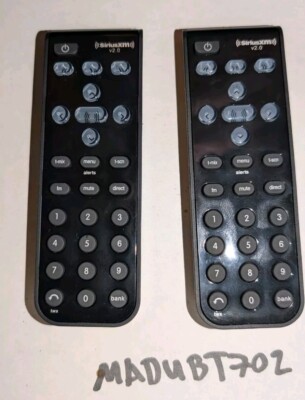 EUC SIRIUS XM GENUINE REMOTE CONTROL MODEL XDPR2- TESTED- FREE SHIPPING ...