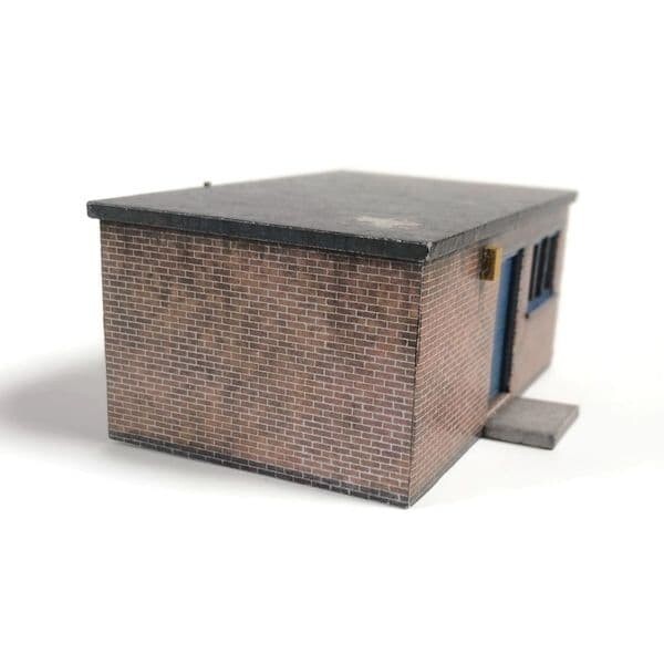 UTILITY BUILDING/PLANT ROOM LASER CUT OO GAUGE 1:76 SCALE MODEL RAILWAY ...